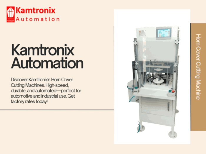 Horn Cover Cutting Machine | Kamtronix Automation